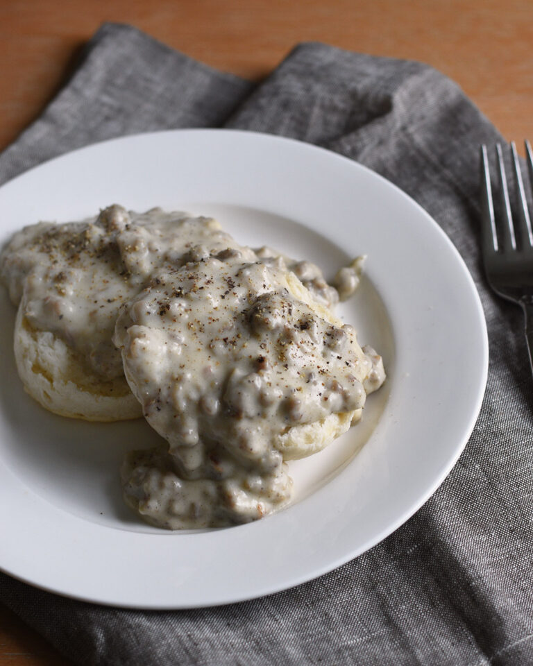 Maple Sausage Gravy – Court's House