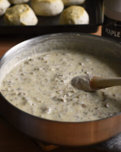 Maple Sausage Gravy – Court's House